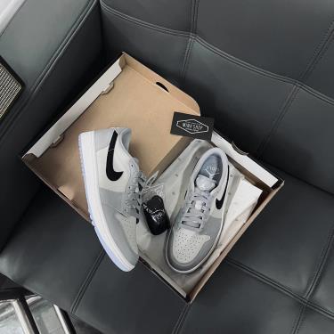 Minhshop.vn - Giày Nike Air Jordan 1 Low Retro Golf Wolf Grey [DD9315 002]