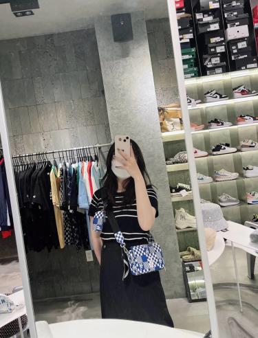 Minhshop.vn - Túi MLB Checkerboard Mini Cross Hoody Bag LA Dodgers ...