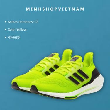 Minhshop.vn - Giày Adidas Ultraboost 22 Shoes Solar Yellow / Core Black ...