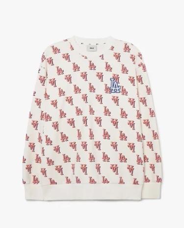 mbxdomba.com - 16434 - Áo Sweater MLB Monogram Los Angeles White logo