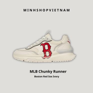 Minhshop.vn - Giày MLB Chunky Runner Boston Red Sox Ivory [3ashrj13n 43ivs]