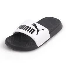 Minhshop.vn - Dép Puma Pop Cat Black/White LOGO [372279 09]