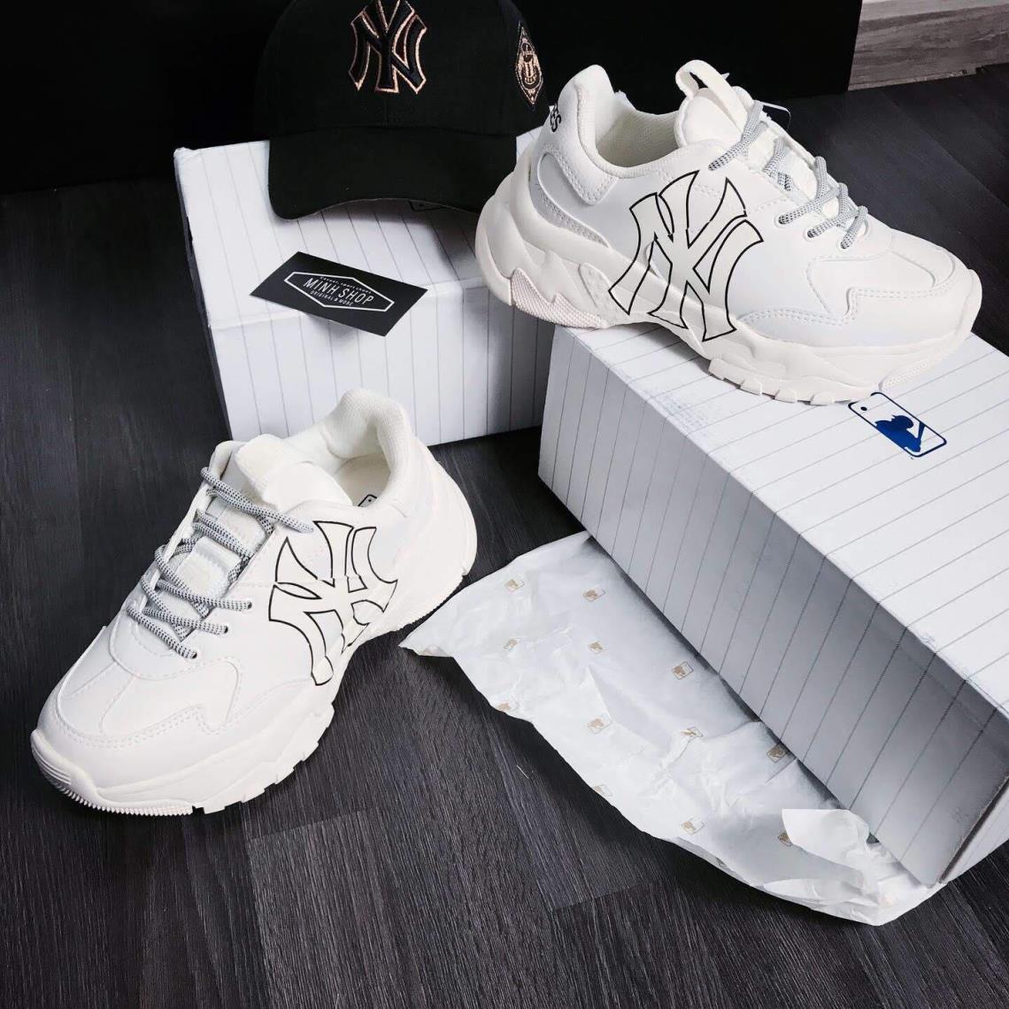 - Giày MLB X New York Yankees Chunky Sneakers -BEST KOREA [O ...