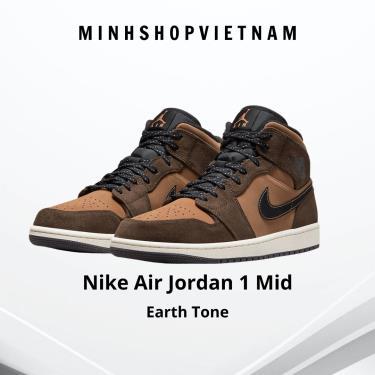 Cityculture.vn - Giày Nike Air Jordan 1 Mid SE 'Earth Tone' [DC7294 200]