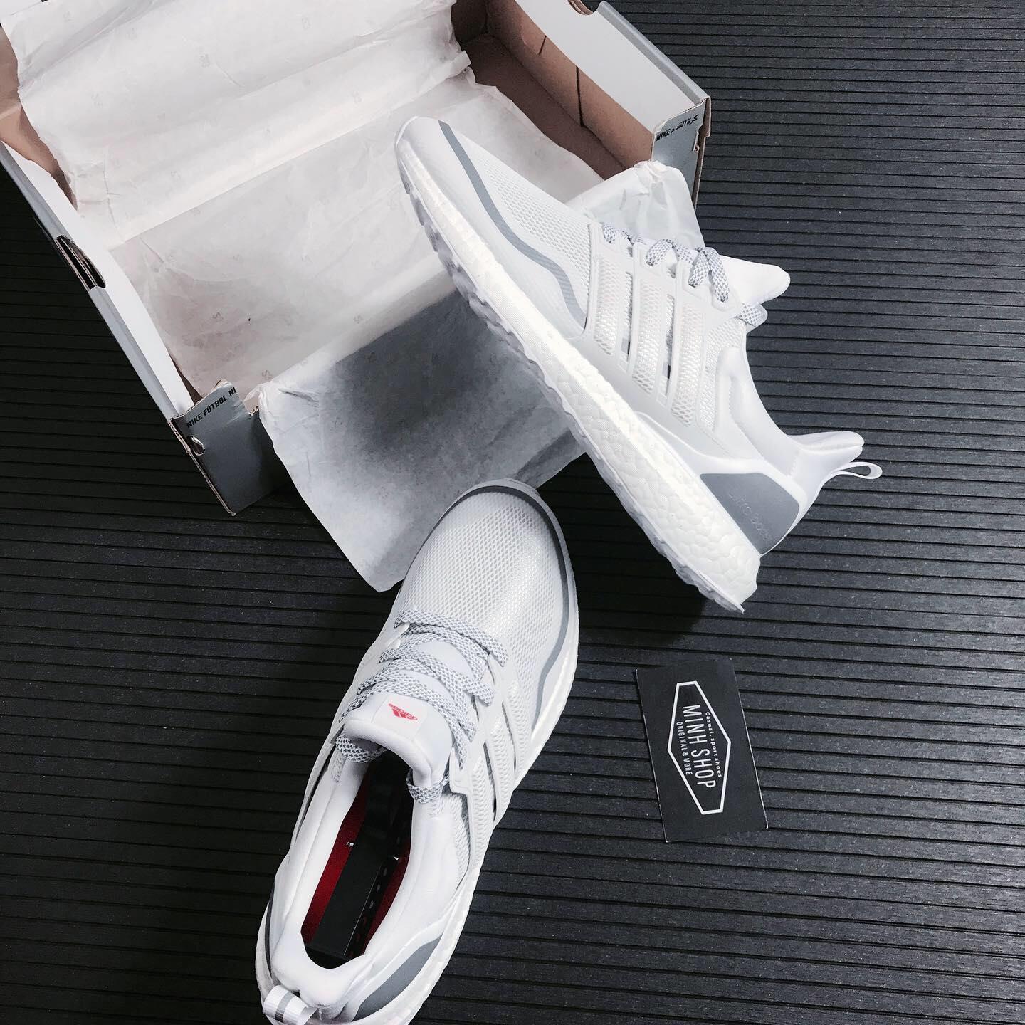 Minhshop.vn - Giày Adidas Ultra Boost Reflective 'Crystal White' [EG8104]