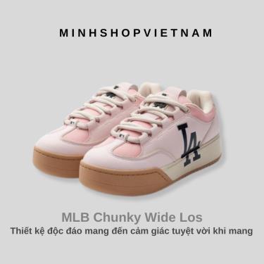 Minhshop.vn - Giày MLB Chunky Wide Los Angeles Dodgers ' PINK/ GUM ...