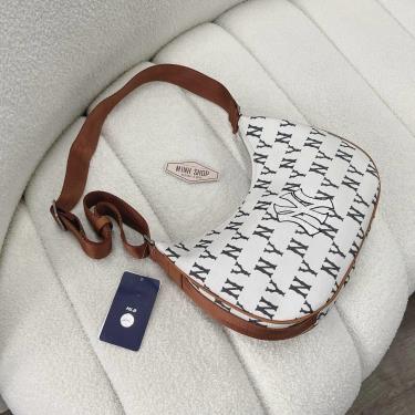 Minhshop.vn - Túi MLB Monogram Hobo Bag NY Yankees [3ABQL023N 50CRS]